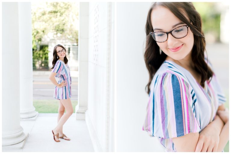 Alivia & Taylor | BFF Senior Session | Downtown Victoria, Texas ...