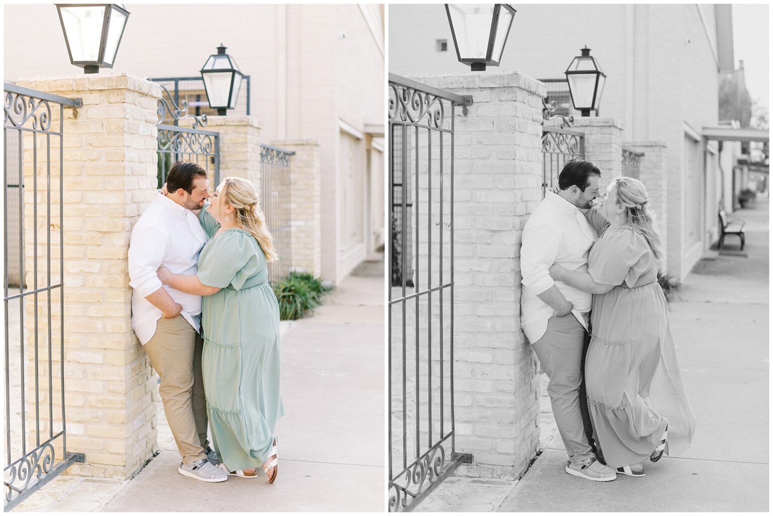 Jacklynn & AJ | Downtown Cuero, Texas Engagement Session ...