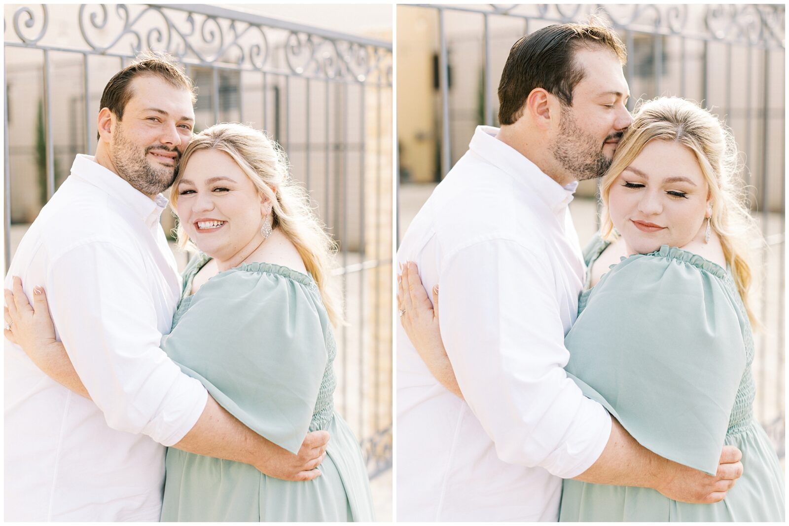 Jacklynn & AJ | Downtown Cuero, Texas Engagement Session ...